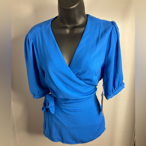 Halogen | Tops | Royal Blue Halogen Blouse | Poshmark